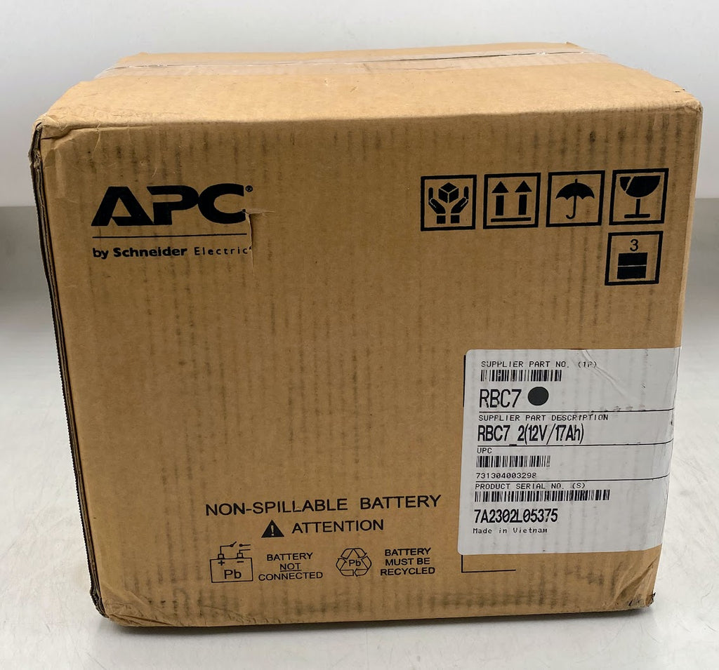 APC RBC7 Replacement Battery Cartridge for Back-UPS – Buffalo Computer Parts