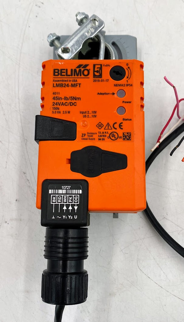 Belimo LMB24-MFT, Damper Actuator, 24V, Non Fail-Safe, Programmable – Buffalo Computer Parts