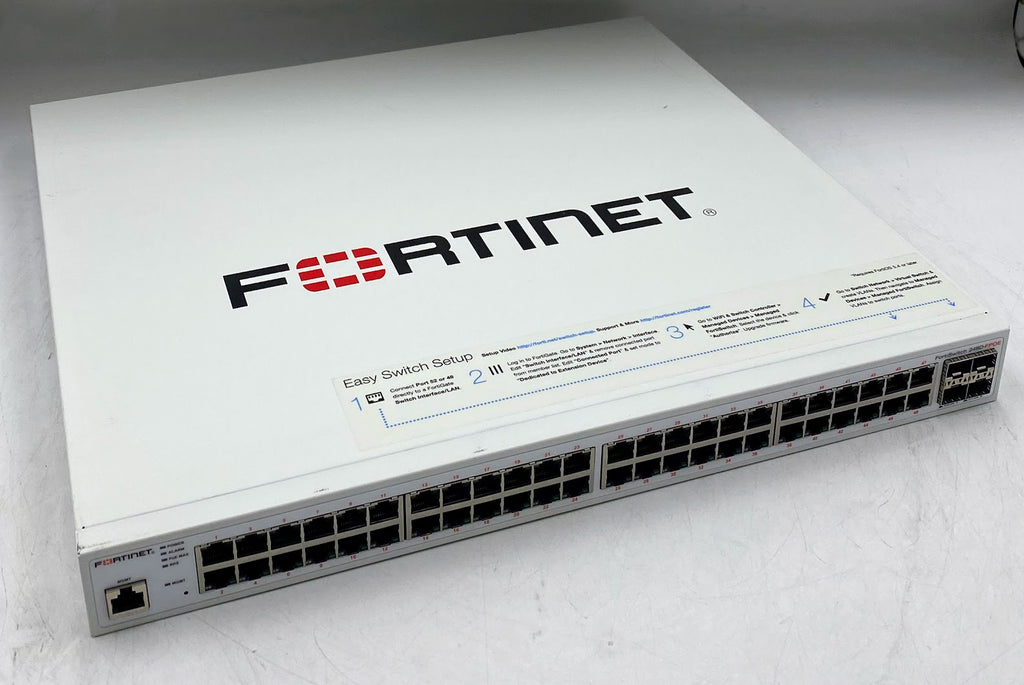 Fortinet FS-248D-FPOE FortiSwitch 48-Port PoE+ Managed Switch – Buffalo Computer Parts