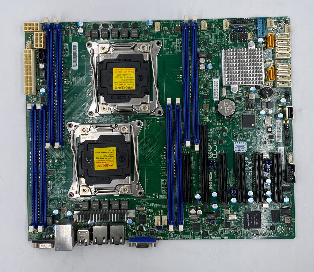 Supermicro X10DRL-i Dual Socket LGA 2011-3 (Socket R3) ATX Server Moth – Buffalo Computer Parts