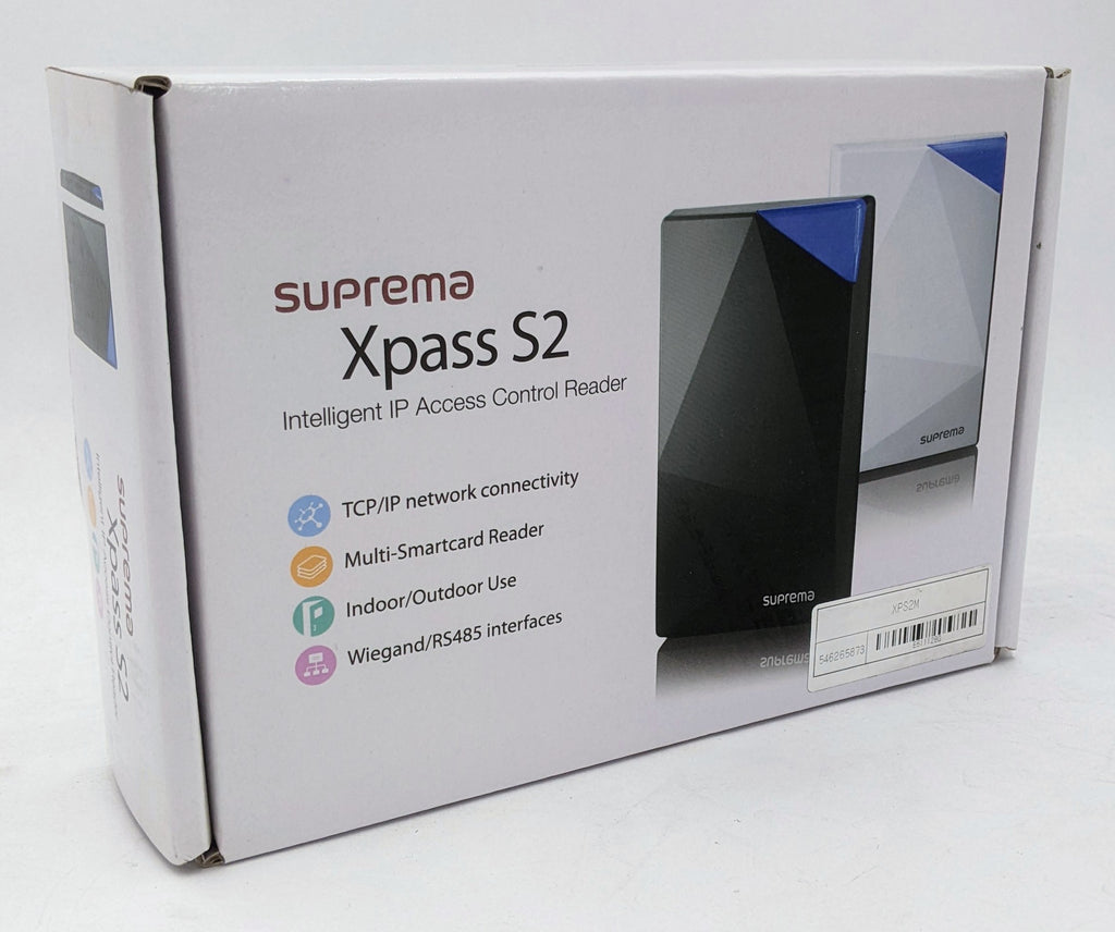 Suprema Xpass S2 Smart IP Access Reader- XPS2M – Buffalo Computer Parts