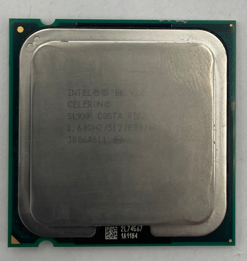 Intel Celeron 420 Desktop CPU Processor- SL9XP – Buffalo Computer Parts