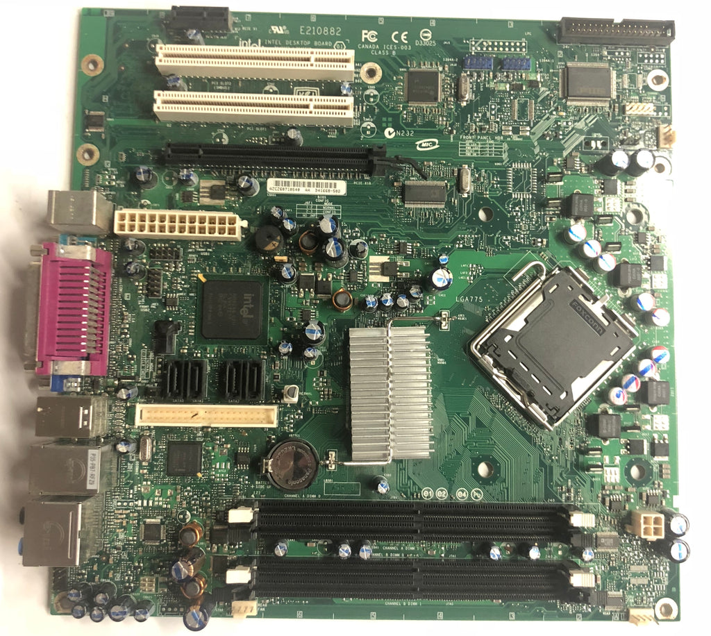 Intel D945GCZ Desktop Motherboard- D41668-502 – Buffalo Computer Parts