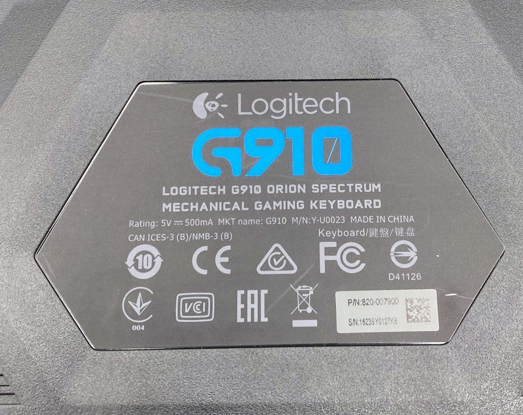 Logitech G910 Orion Spectrum Mechanical Gaming Keyboard – Buffalo ...