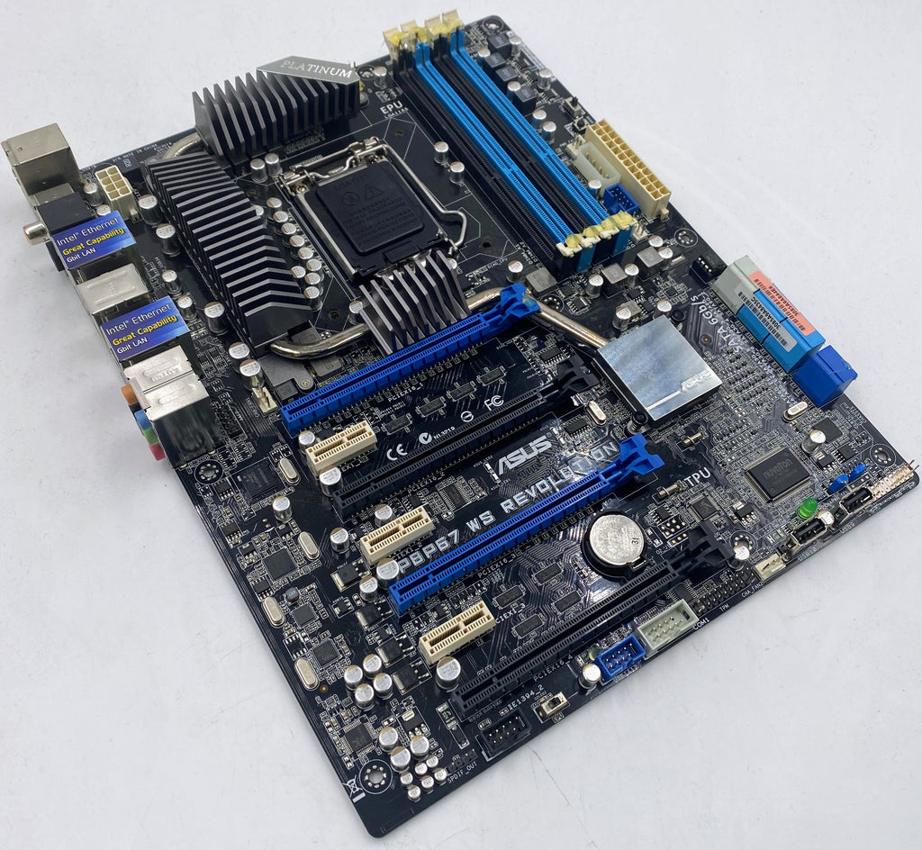 ASUS P8P67 WS REVOLUTION Motherboard, Intel P67, Socket LGA 1155 ...