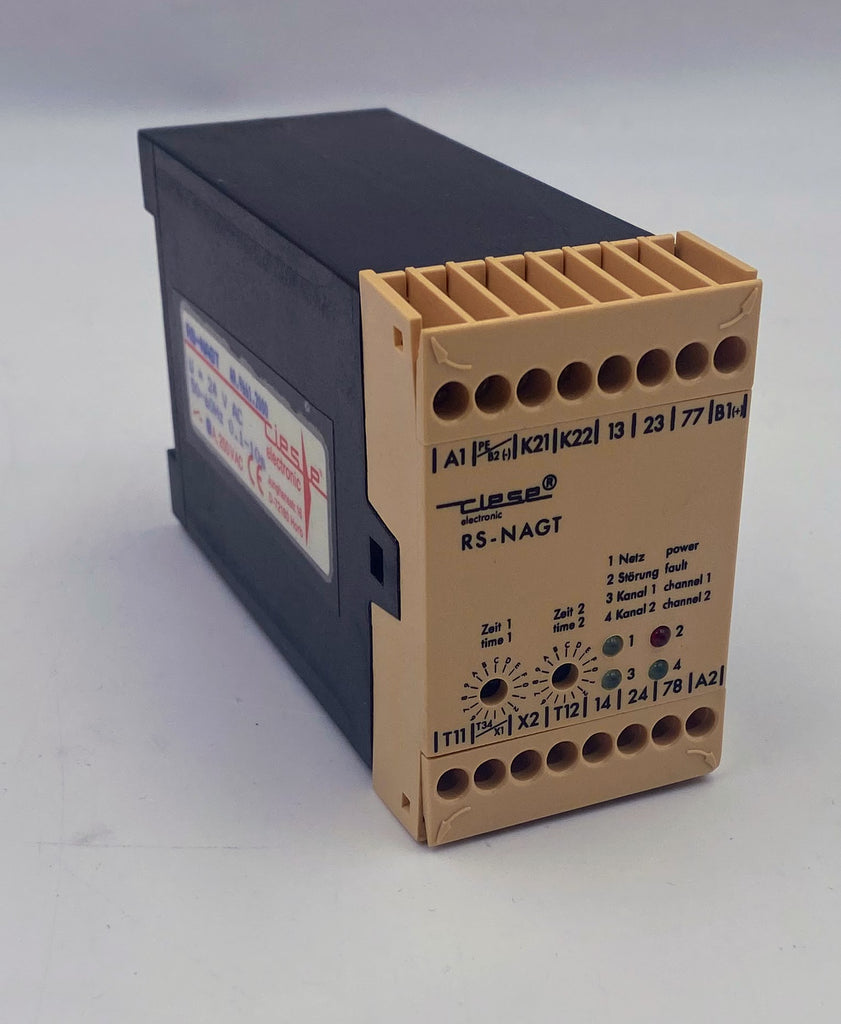 RIESE RS-NAGT Emergency Stop and Safety Gate Monitoring Relay – Buffalo ...