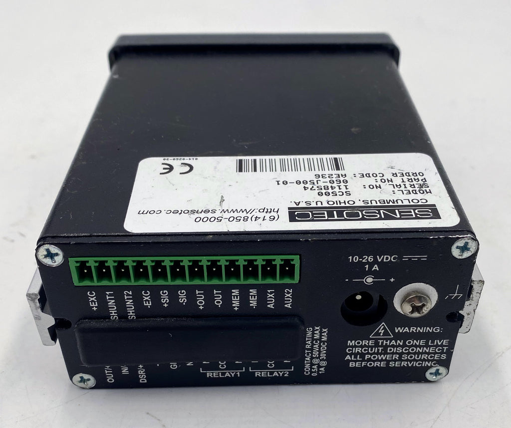 Honeywell SENSOTEC SC500 Programmable Single-Channel Transducer Indica ...