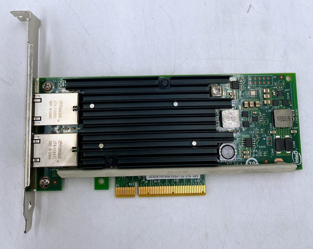 Intel Ethernet Converged Network Adapter X540-T2, Dual Port, 10GBASE-T ...