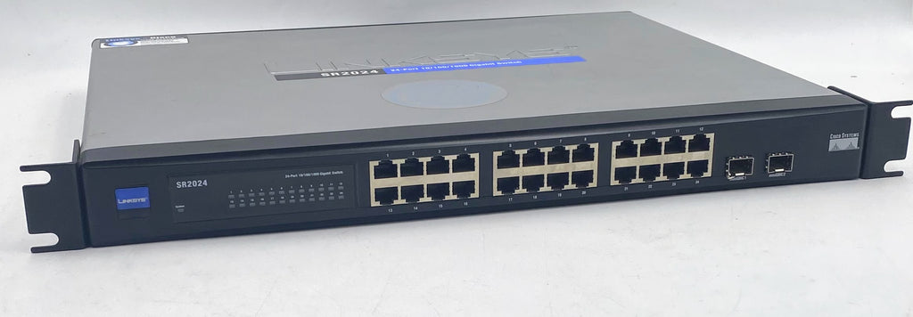 Cisco SR2024 24-Port 10/100/1000 Gigabit Switch – Buffalo Computer Parts