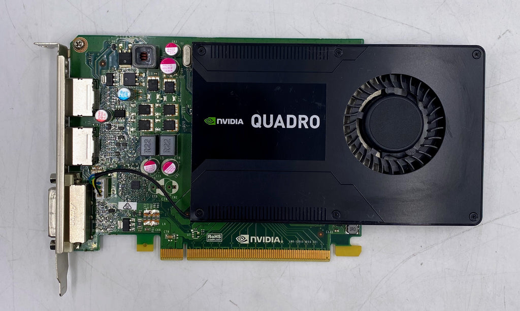 NVIDIA Quadro K2200 765148-001, 4GB GDDR5, PCIe 2.0 x16 Graphics Card ...