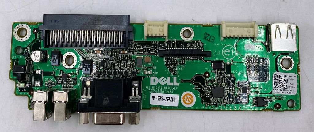 Dell PowerEdge R610 Front Control Panel Board F921M – Buffalo Computer ...