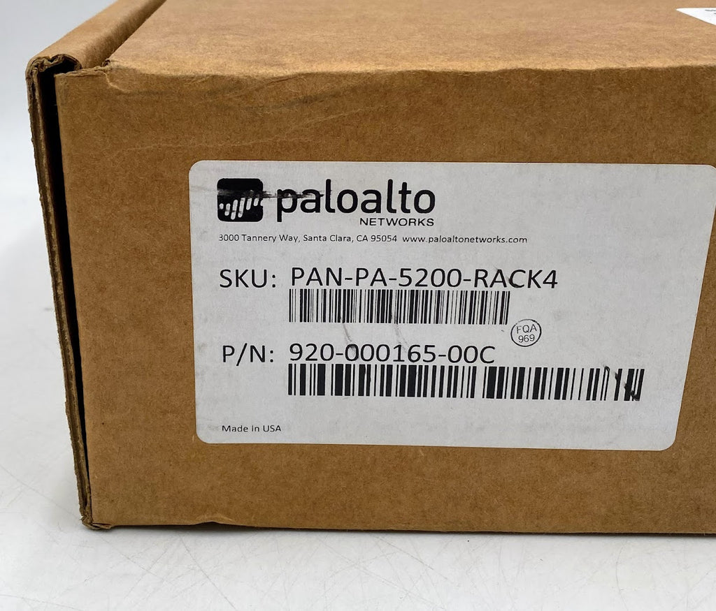 Palo Alto PA-5200 Series Rack Mount Kit, PAN-PA-5200-RACK4 – Buffalo ...