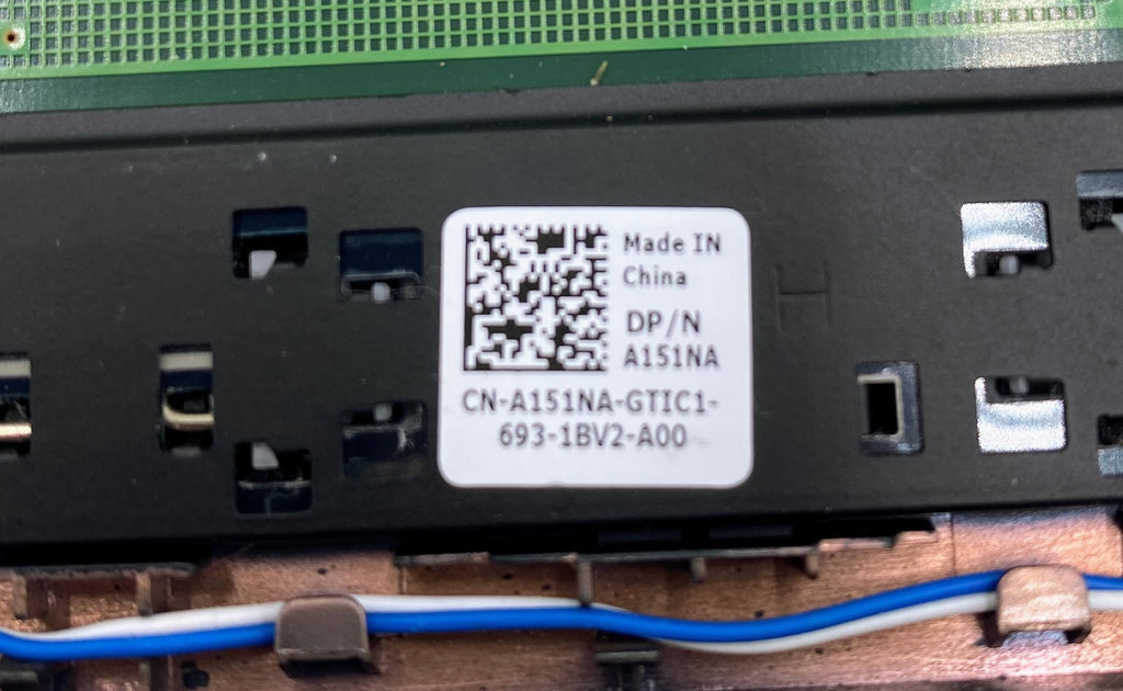 Dell Latitude E5570 Palmrest Touchpad Assembly A151NA – Buffalo ...