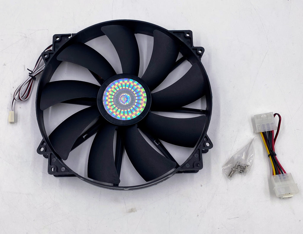 Cooler Master Silent Fan Megaflow 200 R4-MFJR-07FK-R1 200mm Case Fan ...