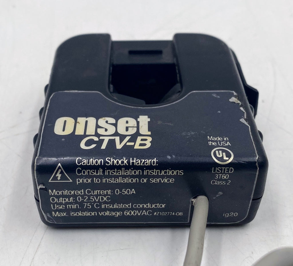 Onset BCD CTV-B Split-Core AC Current Sensor, 5 to 50 Amp – Buffalo ...