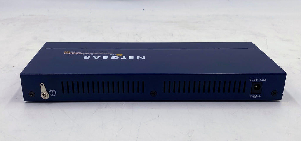 Netgear GS108 ProSafe 8-Port Gigabit Ethernet Desktop Switch, Plug-and ...