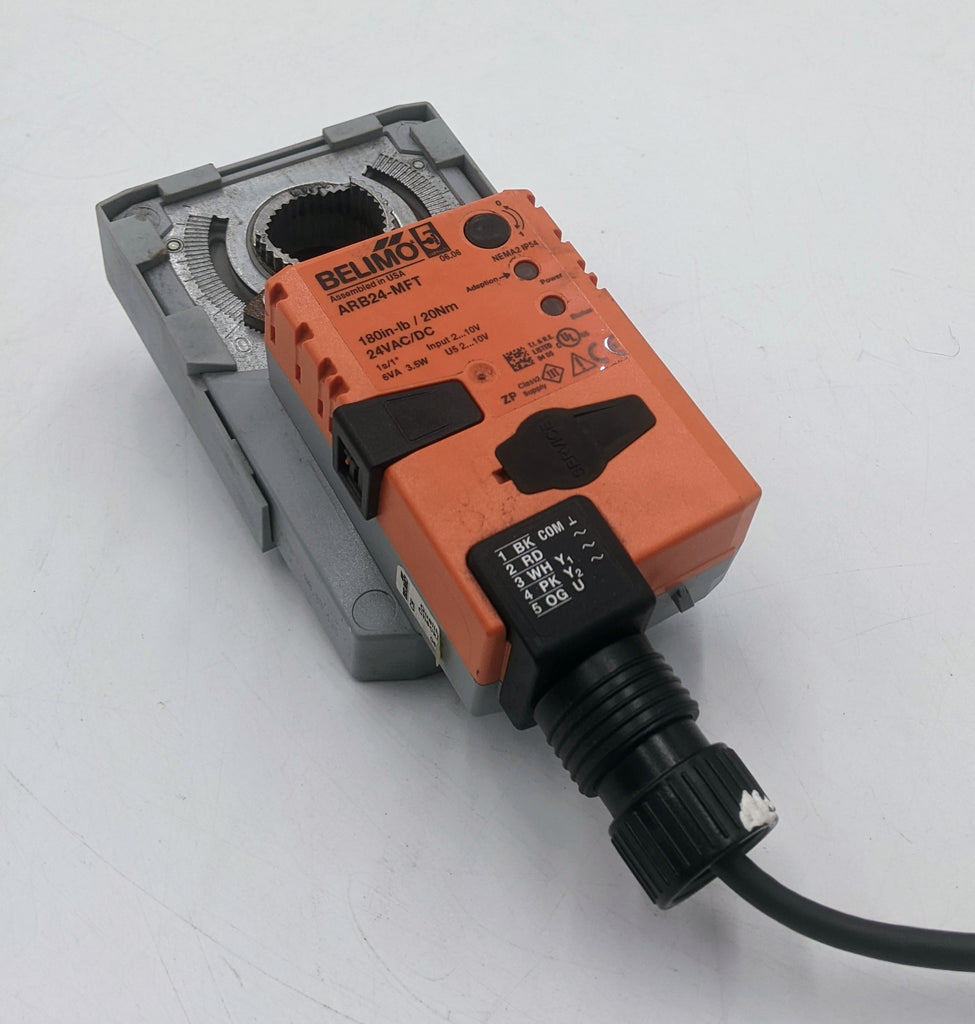 Belimo ARB24-MFT Actuator, 24V, Modulating, Spring Return – Buffalo ...