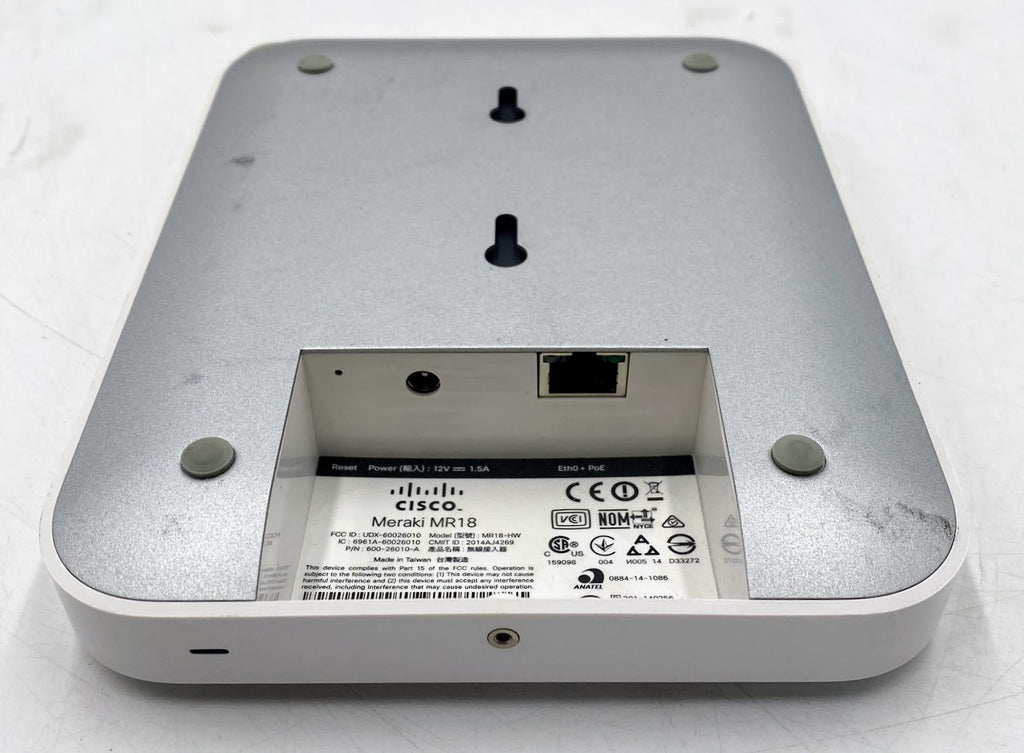 Cisco Meraki MR18 Wireless Access Point, Unclaimed – Buffalo Computer Parts
