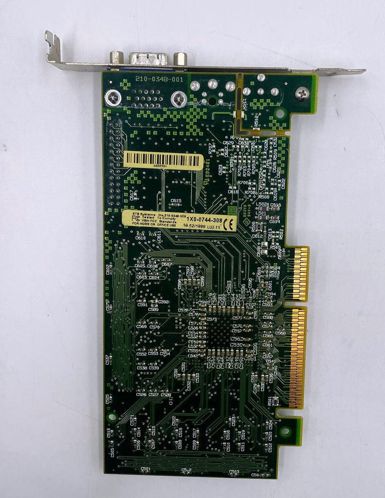 STB Systems 1X0-0744-308 16MB DDR AGP Graphics Card – Buffalo Computer ...