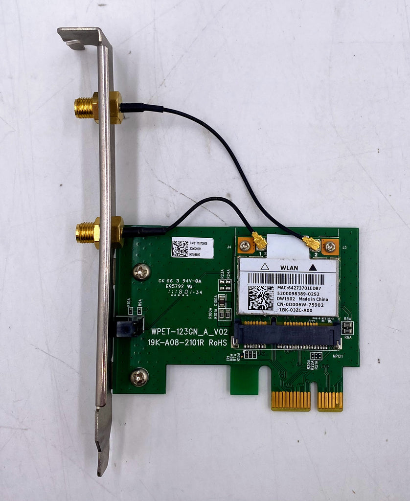 Dell 56CGK Wireless WLAN WiFi PCIe Mini-Card – Buffalo Computer Parts