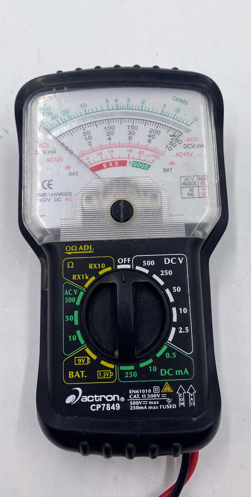 Actron CP7849 Analog Multimeter Tester – Buffalo Computer Parts
