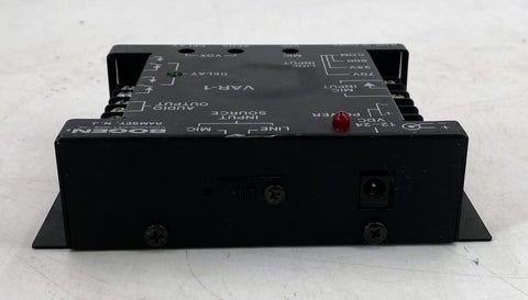 Bogen VAR-1, Voice-Activated Relay, Adjustable, Microphone/Line Inputs ...