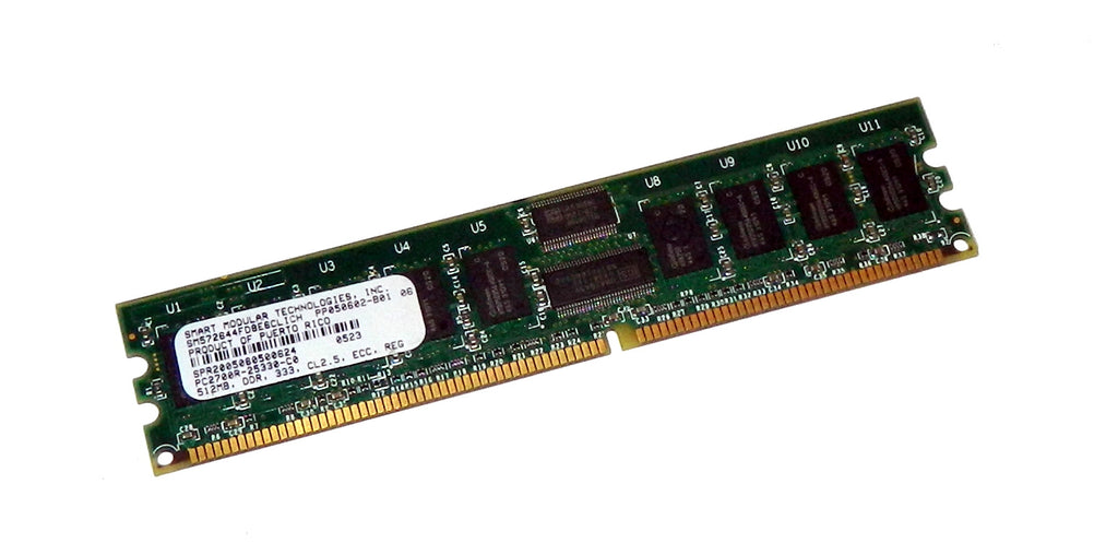 Smart Modular Technologies PC2700R 512MB Server Memory Module- SM57264 ...
