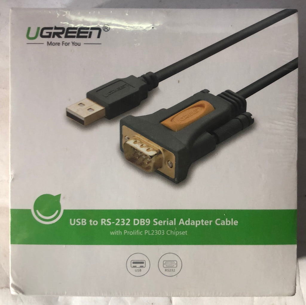 Ugreen USB to RS-232 DB9 Serial Adapter Cable – Buffalo Computer Parts