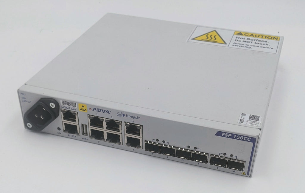 ADVA Compact Carrier Ethernet Demarcation Module- FSP 150CC-GE114 ...