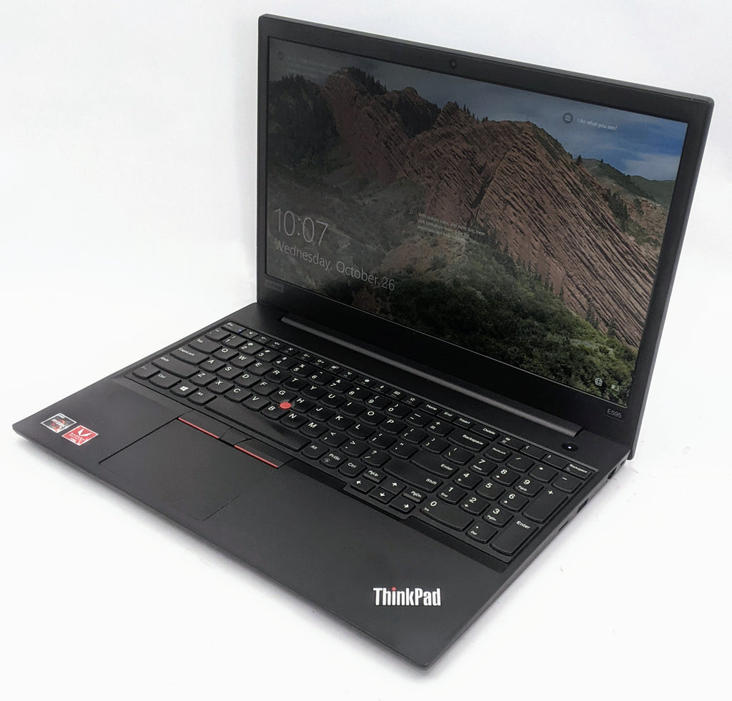 Lenovo ThinkPad E595 Laptop- 256GB SSD, 8GB RAM, AMD Ryzen 5 3500U, Wi ...