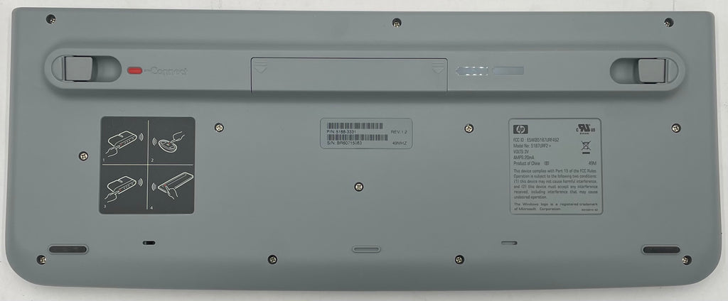 HP 5187URF2+ Wireless Keyboard- 5188-3331 – Buffalo Computer Parts