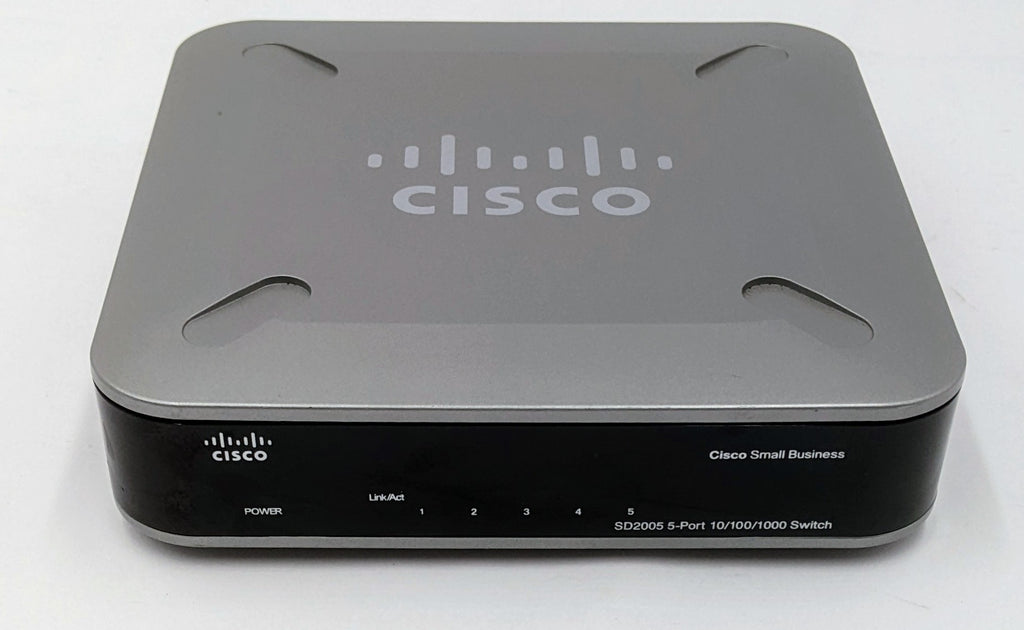 Cisco SD2005 5-Port 10/100/1000 Gigabit Switch – Buffalo Computer Parts