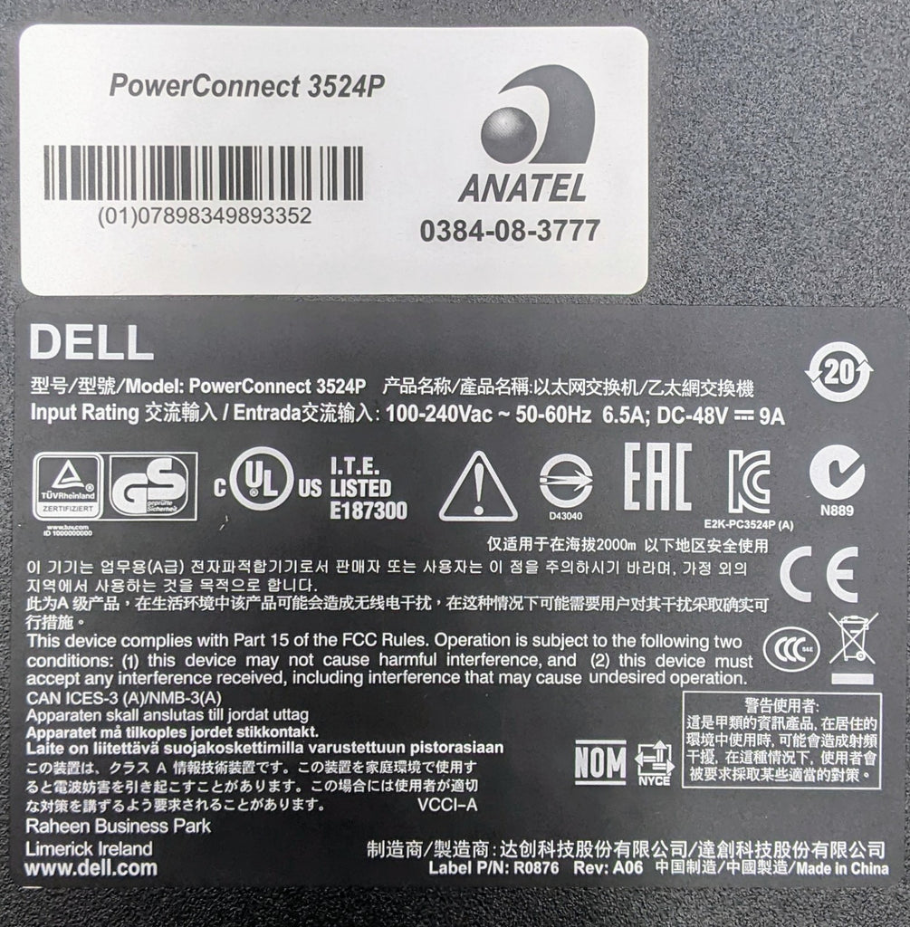 Dell PowerConnect 3524P PoE Switch – Buffalo Computer Parts