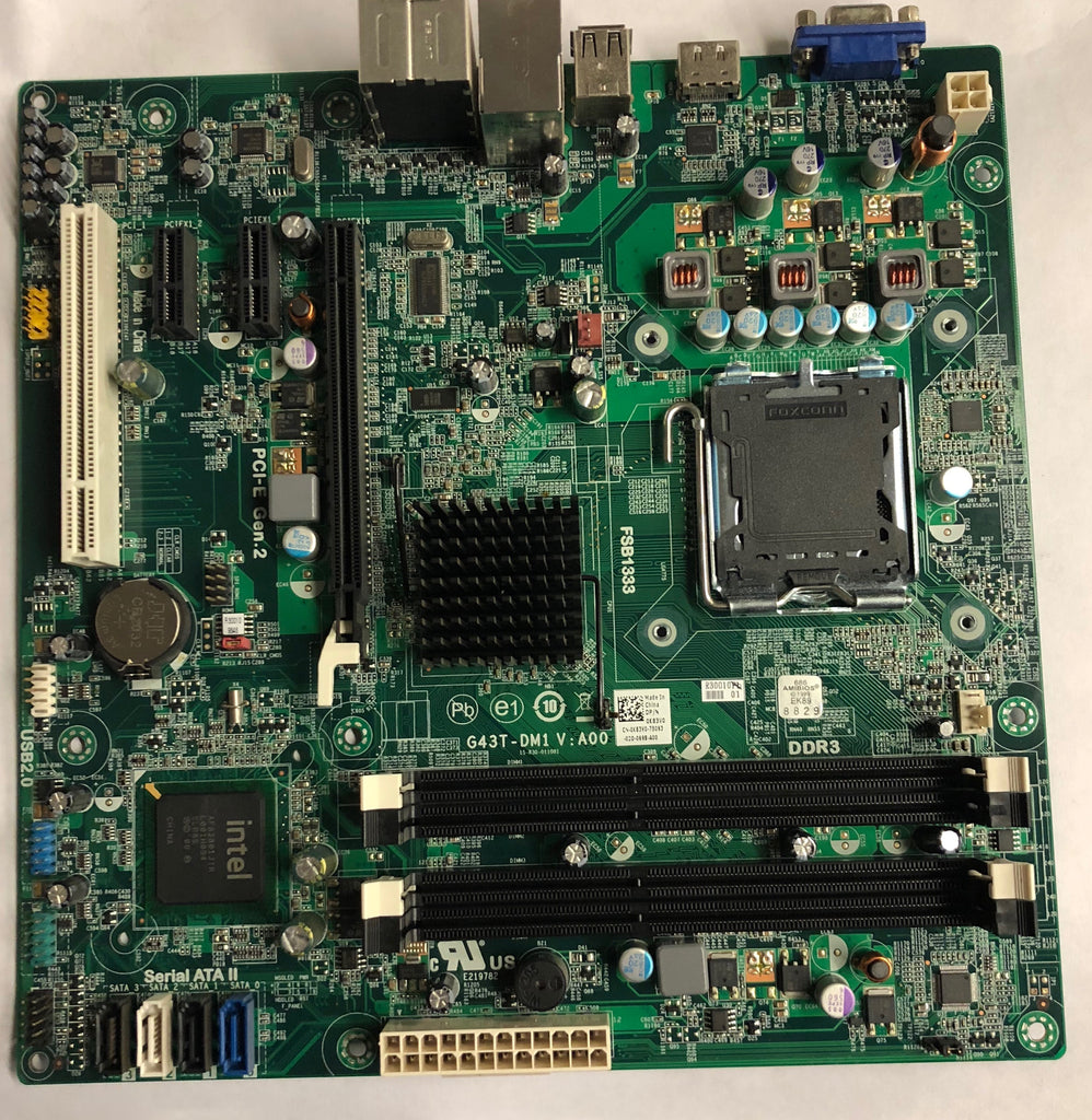 Dell Inspiron 560 Desktop G43T-DM1 Motherboard- K83V0 – Buffalo ...