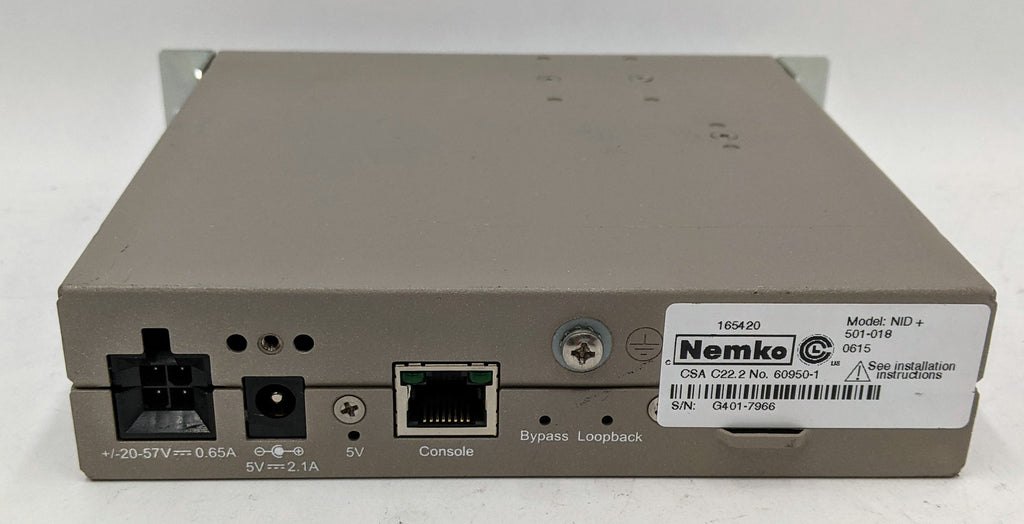 Accedian Networks AMN-1000-TE Network Interface Device – Buffalo ...