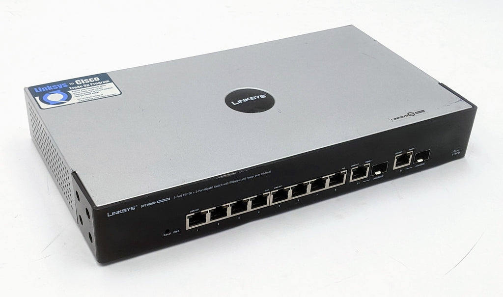 Linksys Business Series SFE1000P Managed Ethernet Switch – Buffalo ...