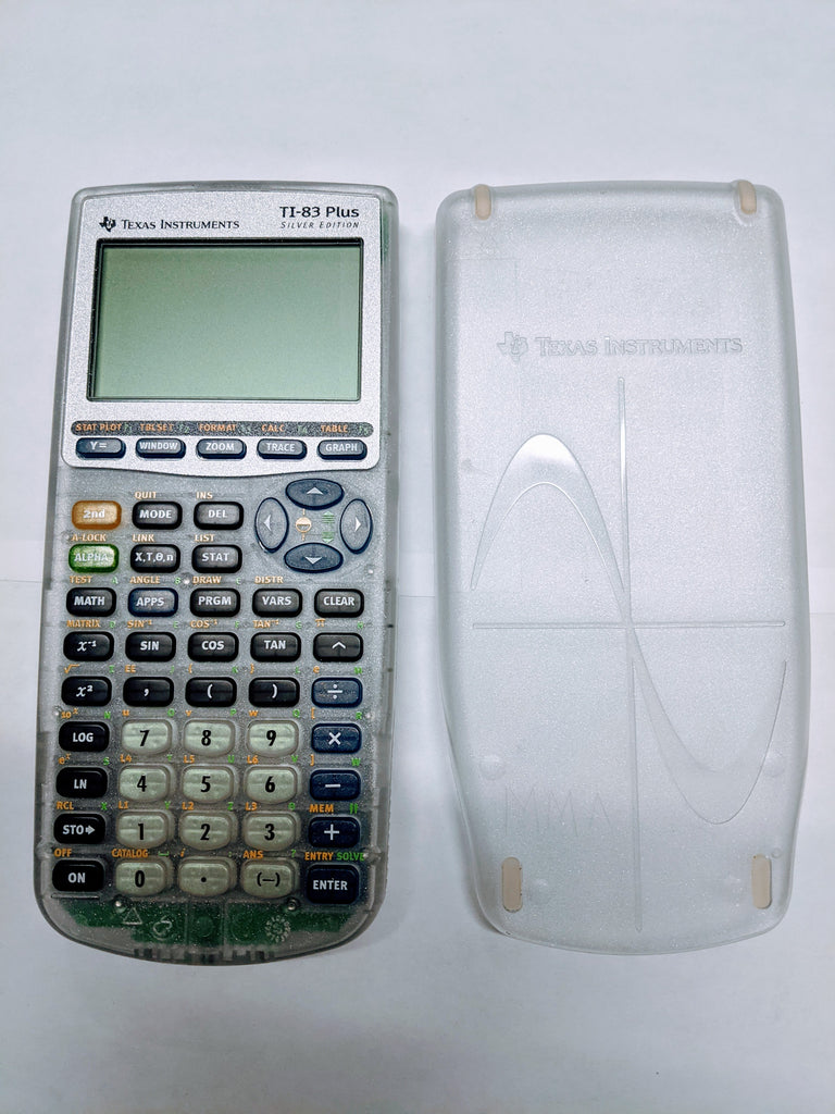 Texas Instruments TI-83-Plus Silver Edition Graphing Calculator ...