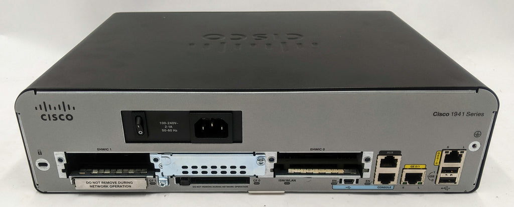 Cisco 1941 Series Integrated Service Router- Cisco1941/K9 – Buffalo ...